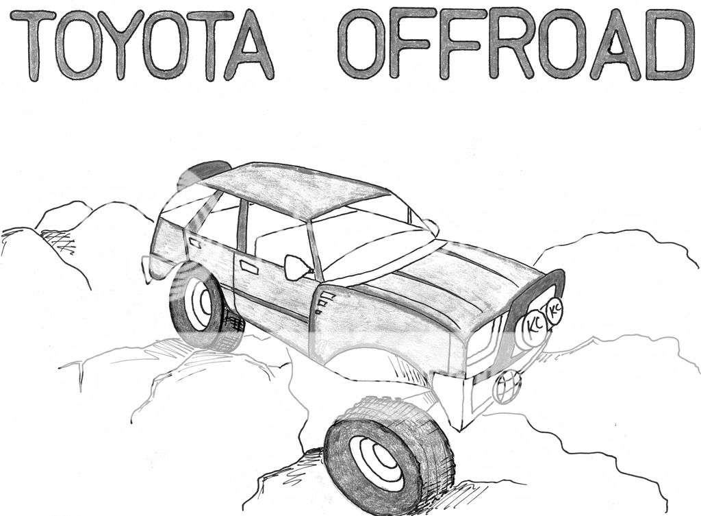 4runner Sketch/Art - Toyota 4Runner Forum - Largest 4Runner Forum