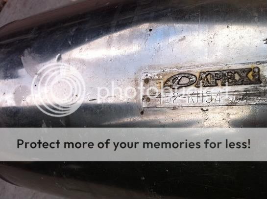 CA *Apexi megaphone DUNK discontinued exhaust tip 40$ - Zilvia.net ...